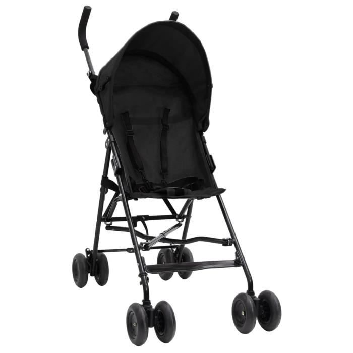 PAL-Poussette bébé Anthracite et noir Acier-PAL10396 - Cdiscount ...