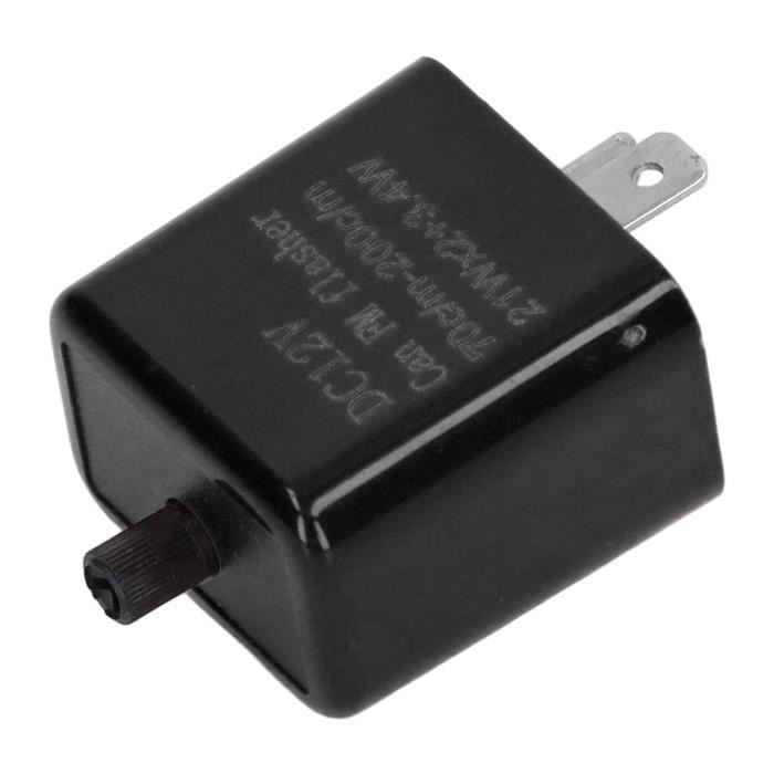 TMISHION relais clignotant LED Relais clignotant 12V 2 broches ...