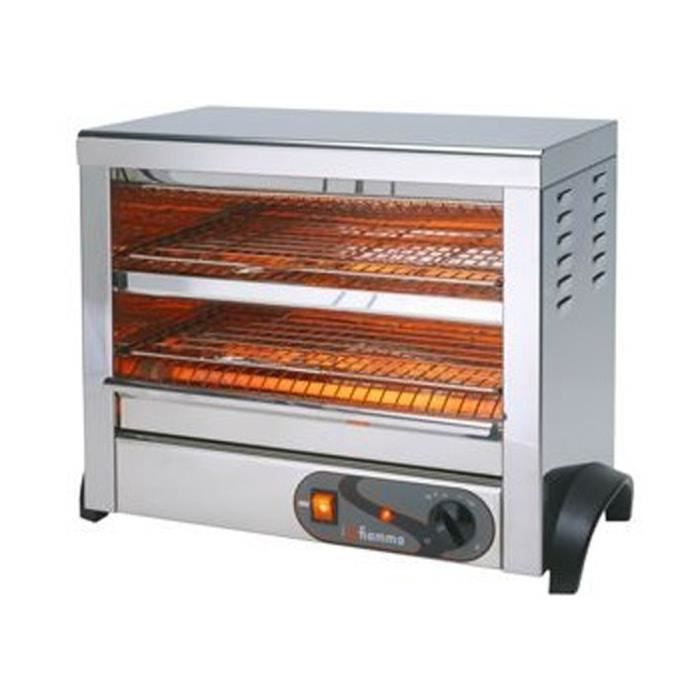 Toaster tubes Quartz-Infra rouge - L525 x P305 x H405 mm - FIAMMA ...