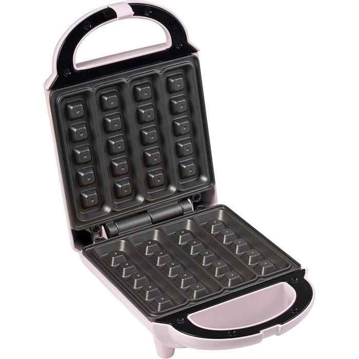Gaufrier Bestron pour Gaufres Rectangulaires, Design Retro, 460 Watt ...