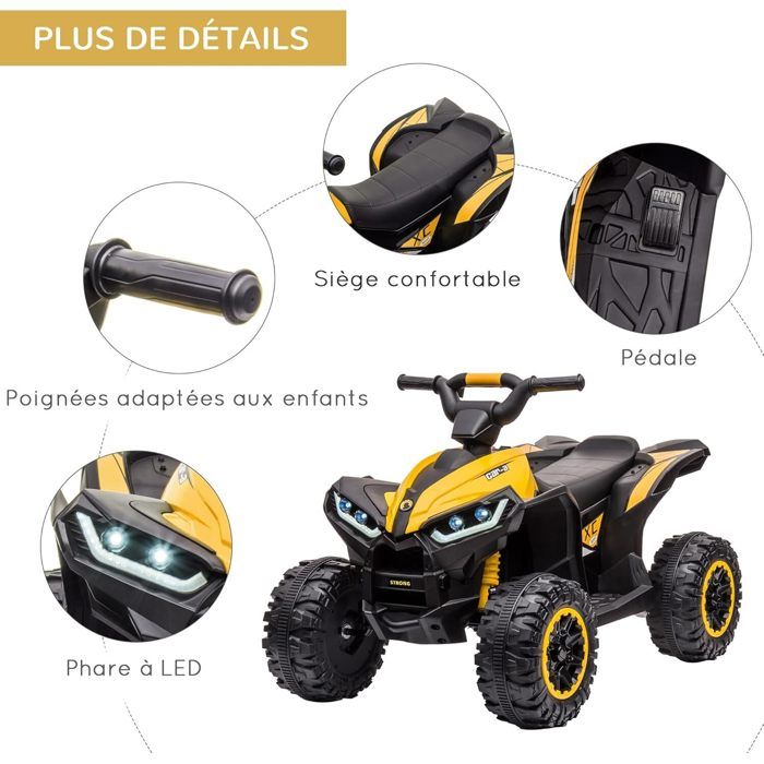 Quad Lectrique Enfant 2 Ans