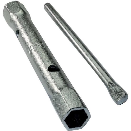 AERZETIX - Clé à tube droite à 6 pans avec une broche rigide - 10x11mm ...