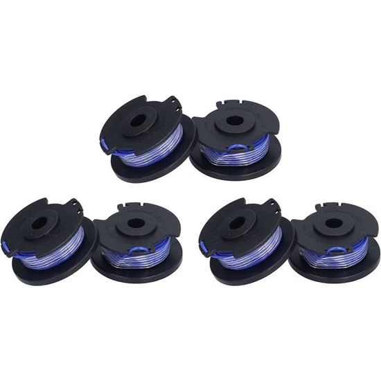 Ligne de Bobine, Bobine de Coupe Rapide 6 pièces pour Coupe-Bordures pour 18-24-40 V[1571 ...