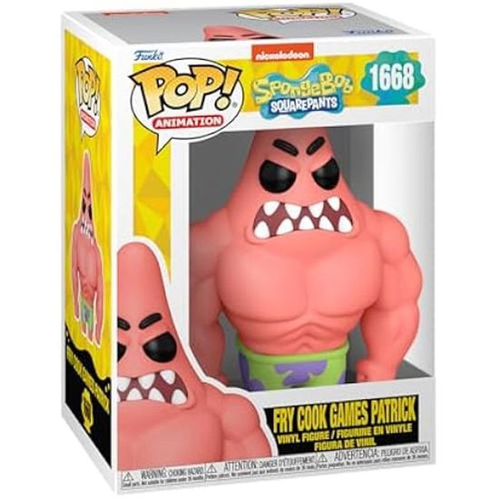 Figurine - Funko - Patrick Star avec Muscles - Vinyle - 9,5 cm ...