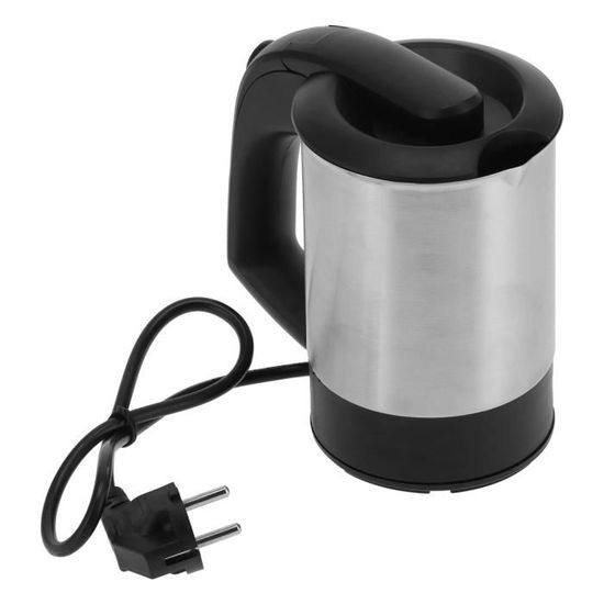 HURRISE Bouilloire chauffante 0.5L Mini bouilloire électrique en acier ...