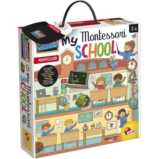 LISCIANI GIOCHI Montessori Mon Ecole Montessori - Cdiscount Jeux - Jouets