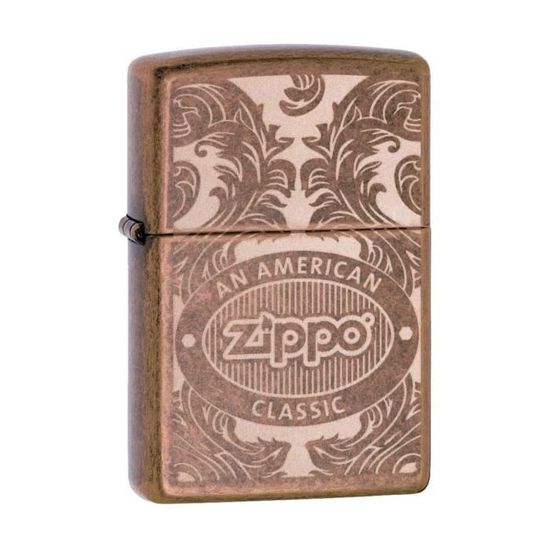 Zippo Design Scroll Art Déco Rose en Cuivre Ancien 60003755 - Cdiscount ...