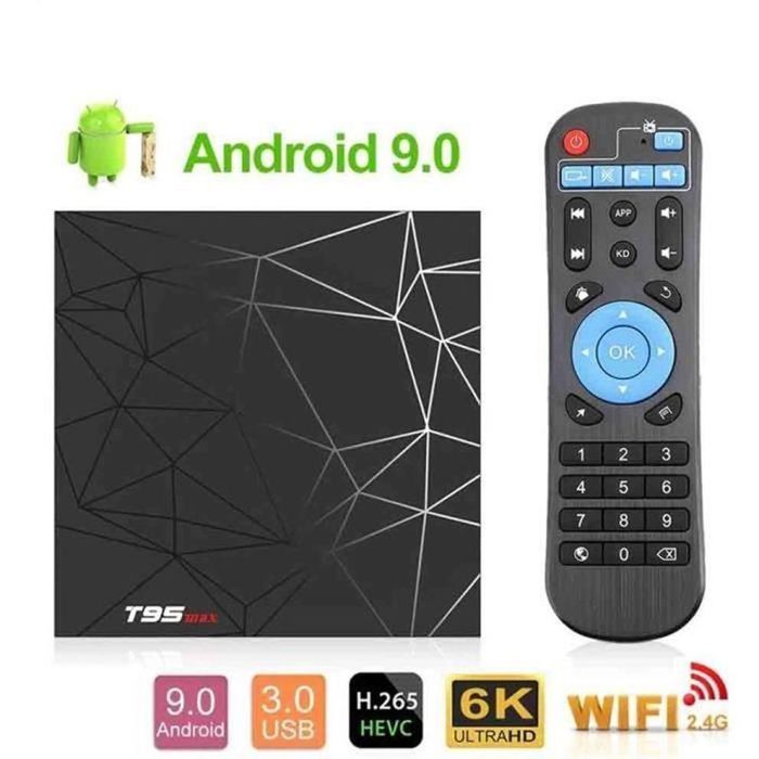 MEDIA STREAMER - BOX MULTIMEDIA 90 TV Box Box 2 Go de RAM 16 Go de ROM ...