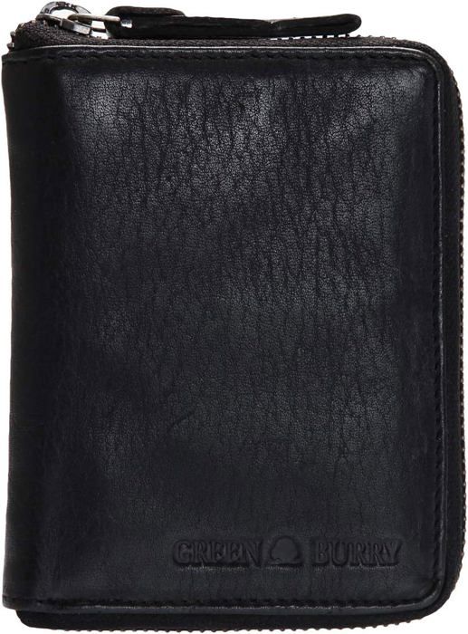 Greenburry Vintage Washed Portemonnaie Cuir 10 cm[m22400] Noir ...