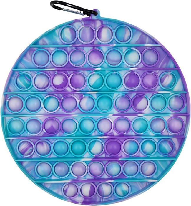 Popit Fidget Toys Pack, Pop Bubble Fidget Toys,Silicone Poppit Push It ...