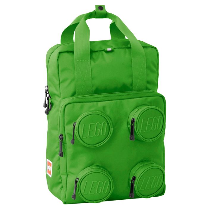Sac à dos - LEGO - LEGO Brick 2x2 Backpack - 15 L - Vert - Polyester ...