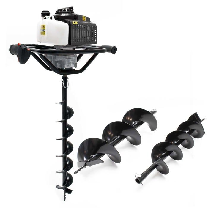 Wiltec Kit Tarière thermique à - Cdiscount Bricolage