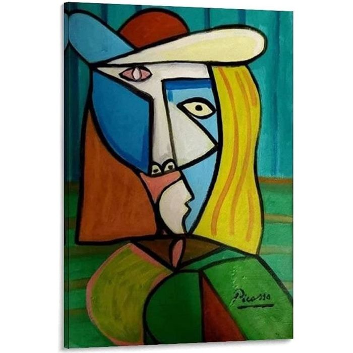 Tableau mural Pablo Picasso Cubisme Peintures Affiche Décor Toile Mur ...