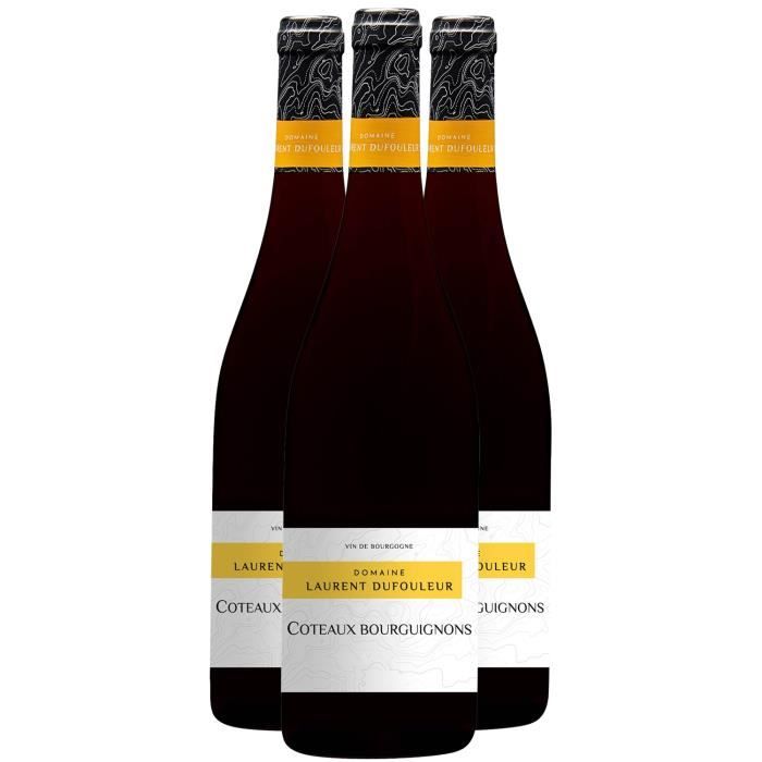 Côteaux Bourguignons Rouge 2021 - Lot de 3x75cl - Domaine Laurent ... Côteaux Bourguignons Rouge 2021 - Lot de 3x75cl - Domaine Laurent ...