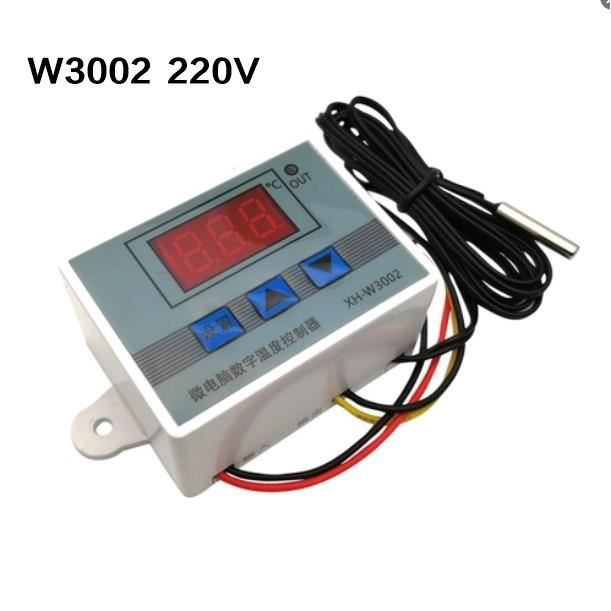 Thermomètre,Affichage numérique LED professionnel 12V 24V 220V, contrôleur de température, micro ...