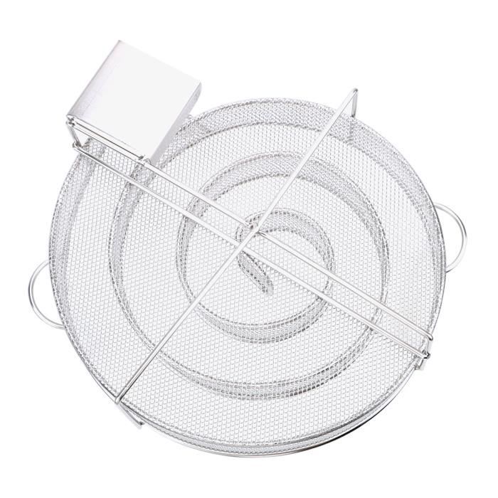 Taille Barbecue Grill Fumoir à puces, boîte à fumée, poussière de bois ...