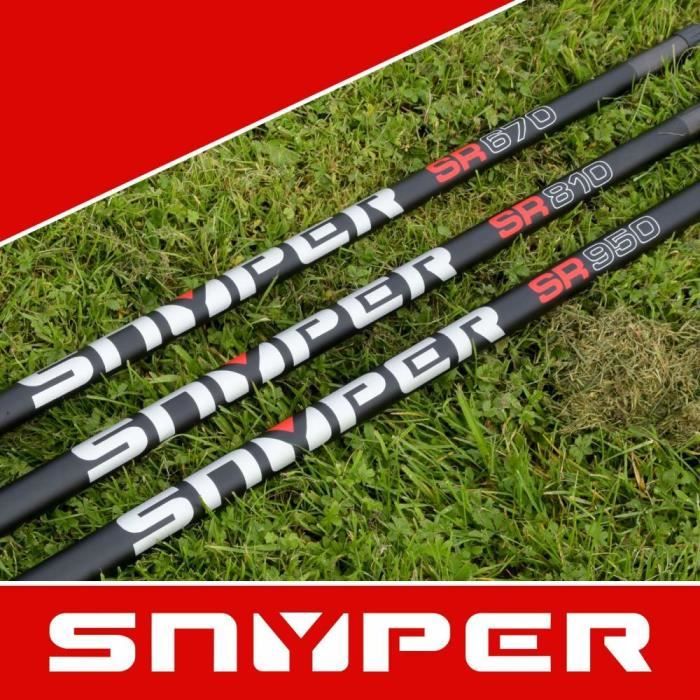 Canne Cresta Snyper SR950 - noir mat - TU - Cdiscount Sport