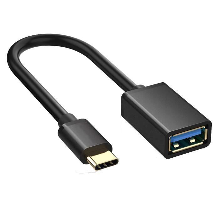 Adaptateur USB C vers USB 3.1 pour convertir un port USB C femelle en ...