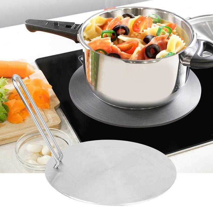 Duokon Diffuseur de chaleur pour cuisinière à induction Plaque d'induction de diffuseur de ...