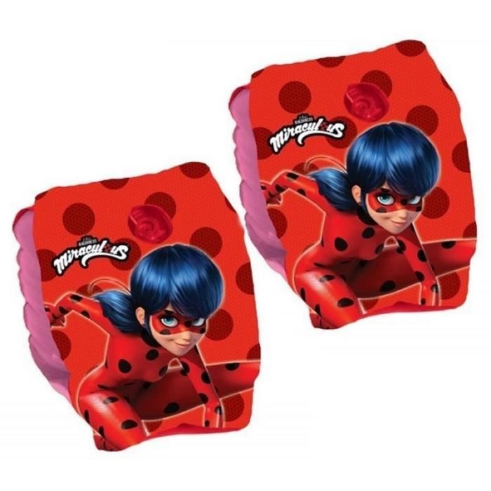 1 paire de brassard ladybug miraculous 3 a 6 ans 18 a 30 kg piscine ...
