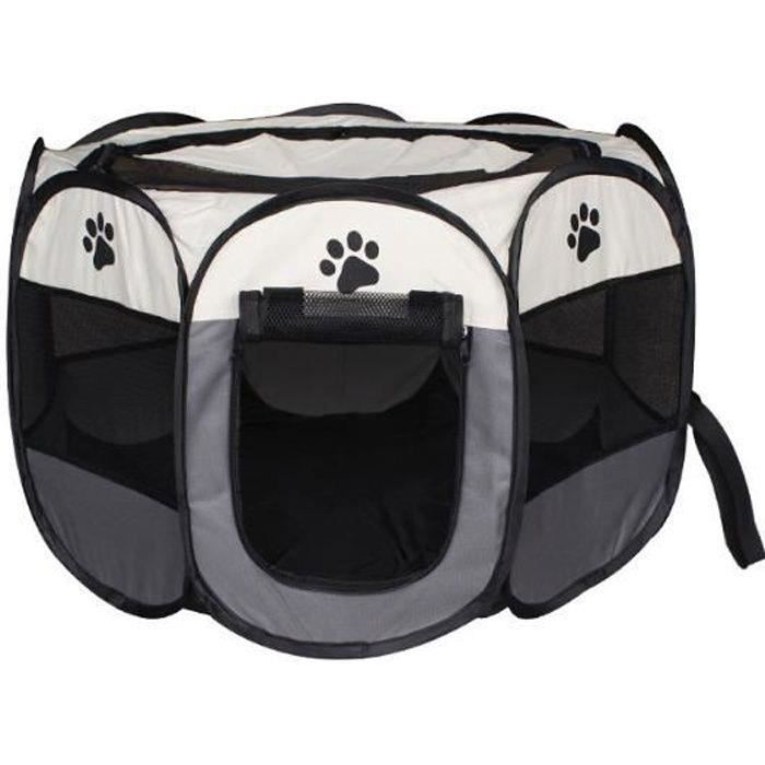 KISS-Parc Chien Parc à Chiots Enclos pour Petits Animaux Pliable Cage ...