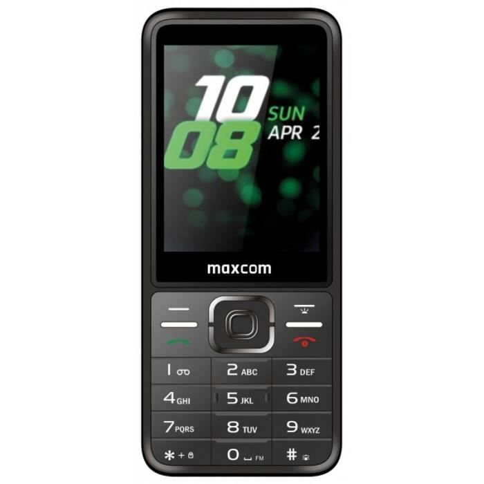 Maxcom MOVIL SMARTPHONE CLASSIC MM244 NEGRO - 5908235975788 - Cdiscount ...