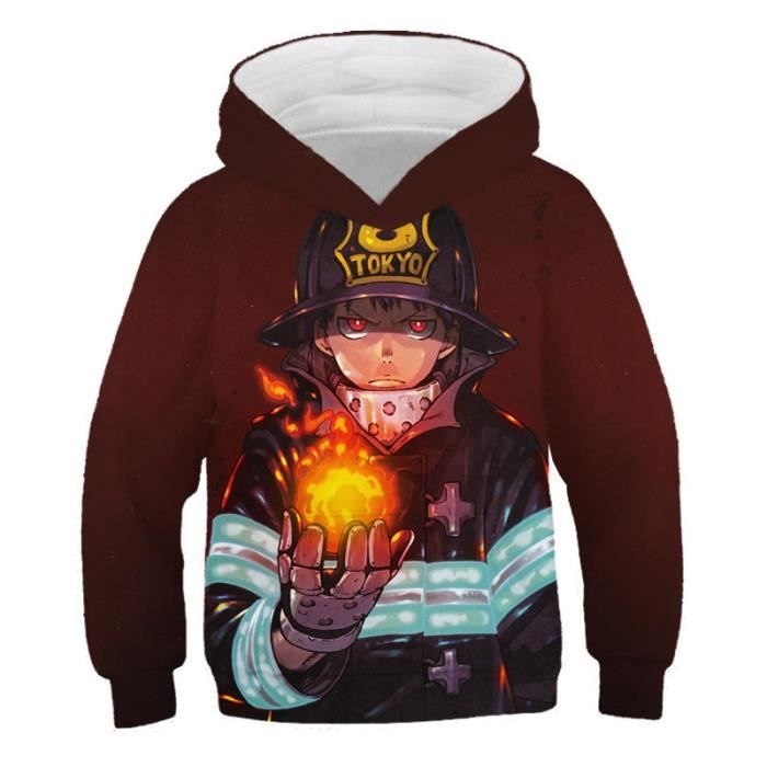 Dessin animé de sweat-shirt,Enfant de Mon Héros Universités Capuche ...