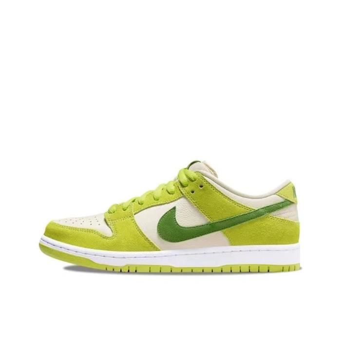 Chaussures Nike SB Dunk Low Pro - Vert - Lacets Verte - Cdiscount ...