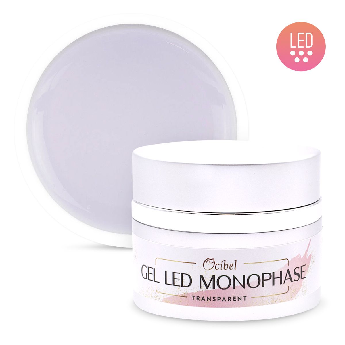 Gel LED Monophase Transparent 50 g - OCIBEL - Auto-égalisant ...