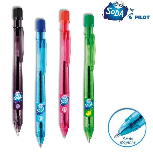 Stylo B2P Soda bille pilot recyclé rétractable bille fine Stylo bille ...
