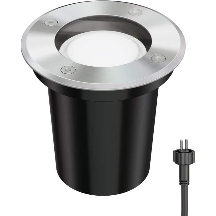 Spot Encastré Dans Le Sol Boja Pour L'Extérieur Inox Rond Ip67 108Mm Ø ...