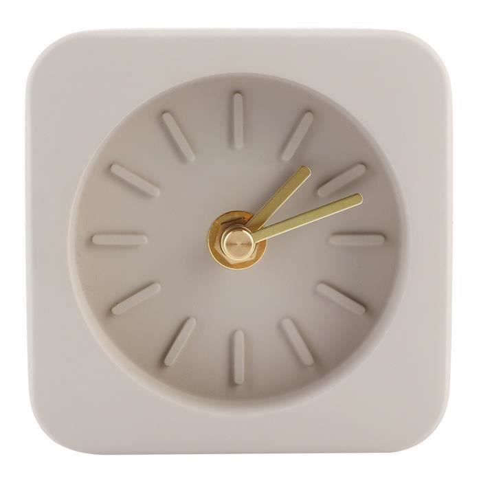 Haoyun-EBTOOLS Horloges de table GEEKCOOK Horloge de bureau simple en ...