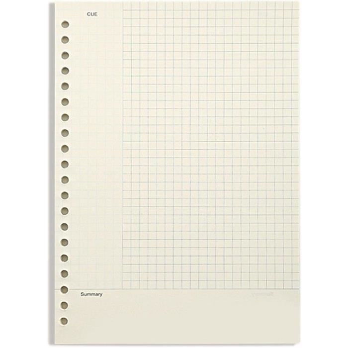 A4 - A5 - B5 Cahier De Notes De Feuilles En Vrac Rechargeable 4 Inners ...