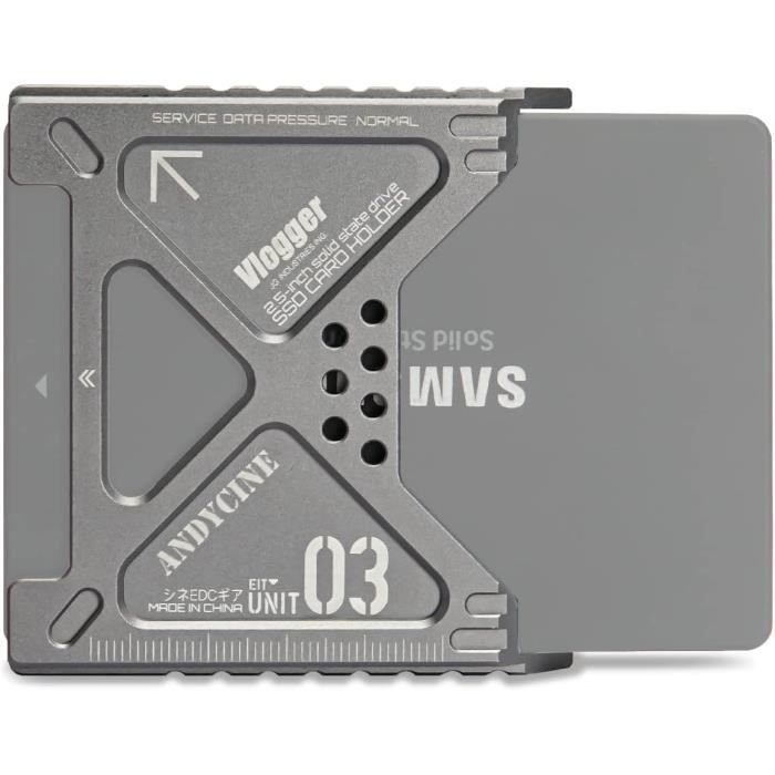 Boîte À Lunch Iii Miracles Case Pour Ssd Sata Sur Atomos Ninja V, V+ ...