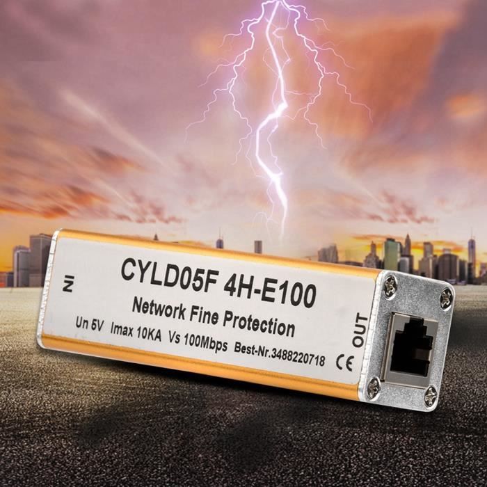 LES Adaptateur métallique RJ45 RJ11 Adaptateur réseau Ethernet ...