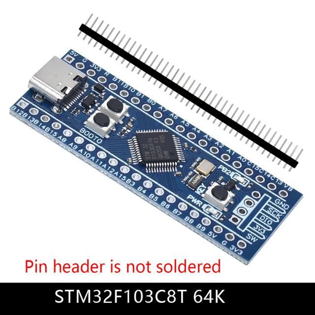 Circuits intégrés,TYPE-C STM32F103C8T6--Module De Panneau D ...