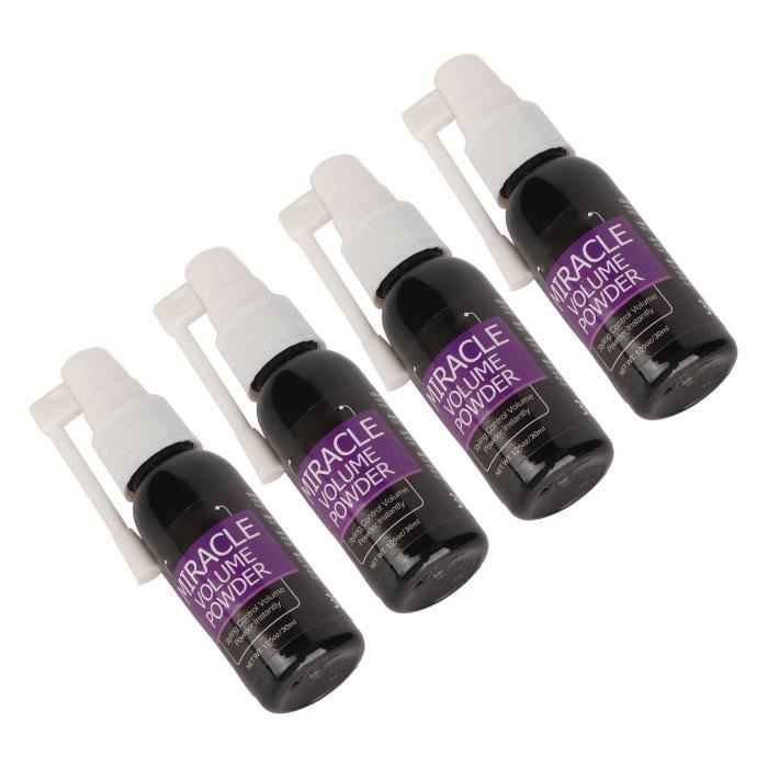 Spray volumateur pour cheveux 4 pièces 30 ml cheveux moelleux Spray ...