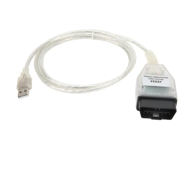 Adaptateur de câble de diagnostic Pour Mini VCI V17.00.020 OBD2 Scanner ...