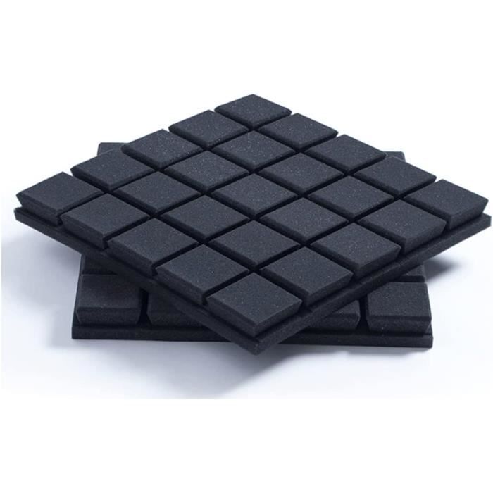 Plaque d'Isolation Phonique pour Studio - CHICHENG - 50x50x3cm - Mousse ...