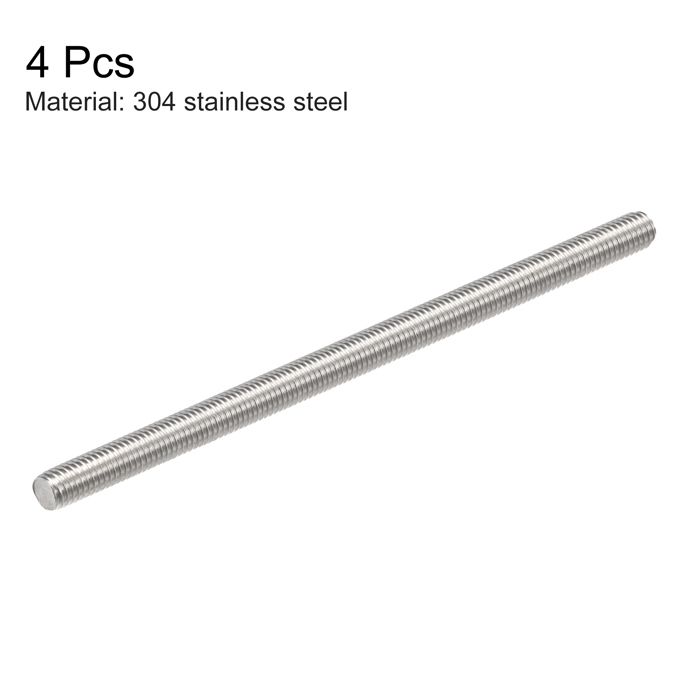 Tige filetée SOURCING MAP 4pcs M8 x 150mm Tige Filetée Entièrement Inox ...