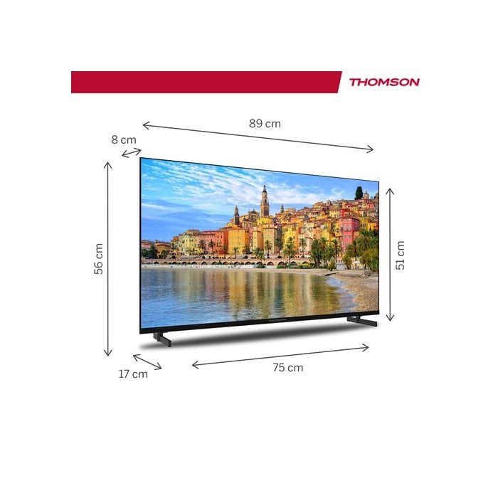TV LED Full HD 101 cm Thomson 40FG2S14 - Google TV - Wi-Fi - Bluetooth ...