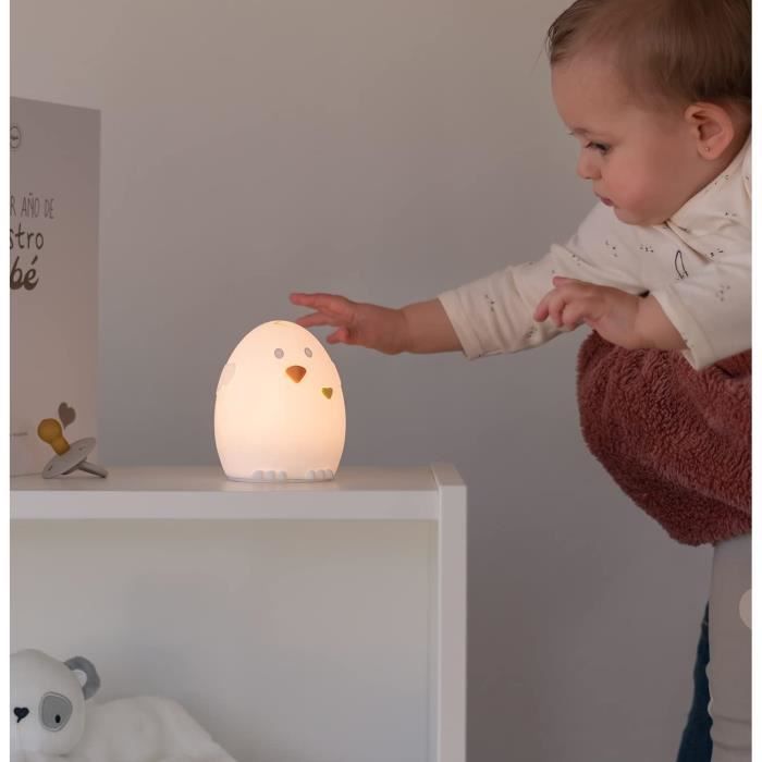 Veilleuse Pour Enfant Eggie - Plusieurs Couleurs, Fonctionne Avec Piles ...