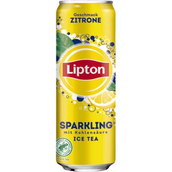 Lipton Sparkling Ice Tea Lemon 0,33l (Pack de 24) - Cdiscount Au quotidien