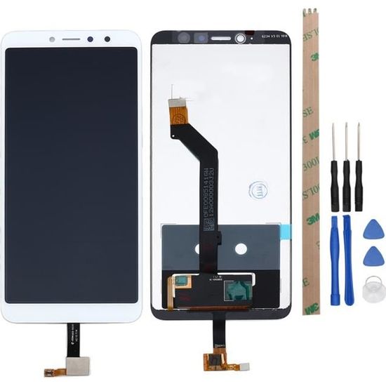 Vitre Tactile - XiaoMi - Redmi S2 - Écran LCD Complet - Blanc - Kit ...