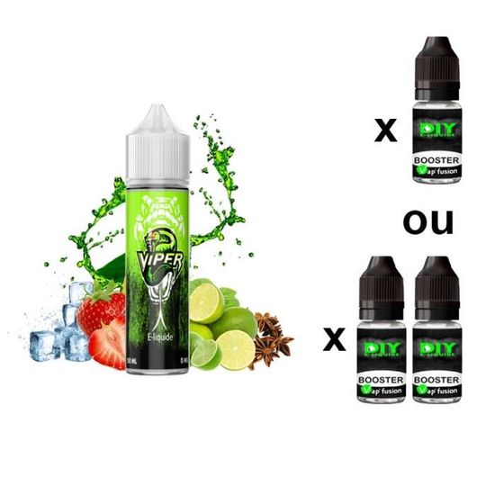 Lot E-liquide 50 ml en 3 ou 6 MG de nicotine - Gourmand - Fruités ...