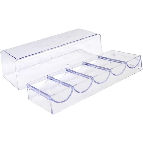 Boîte À Jetons Porte-Jetons De Poker Portable Plateau De Service Avec ...