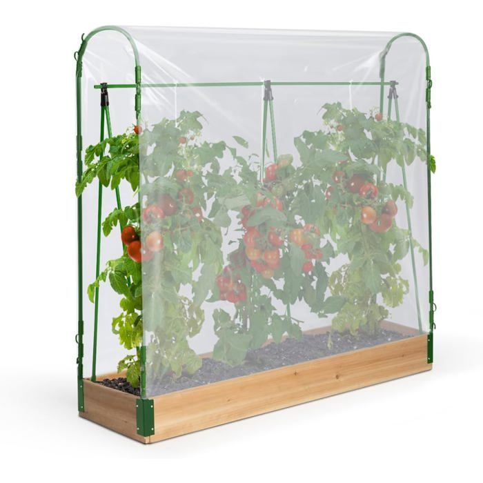 IDMarket - Serre à tomates spéciale croissance kit complet bâche ...