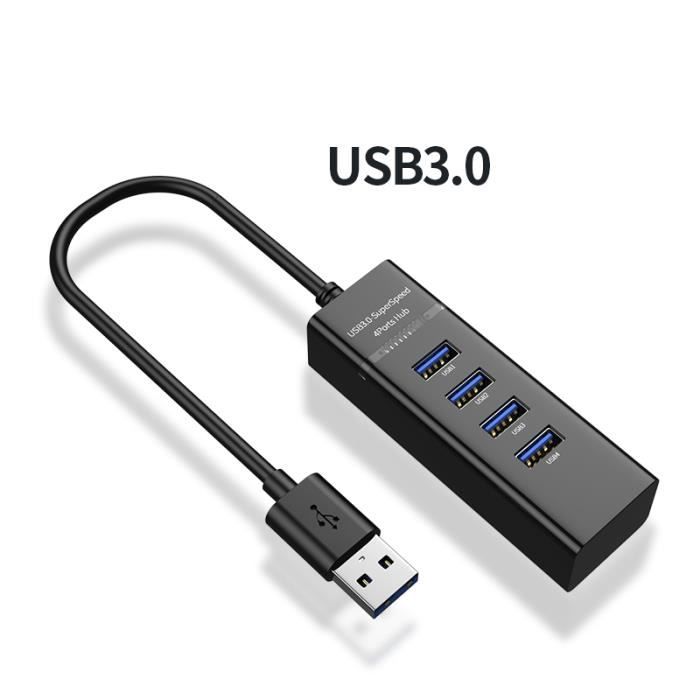 USB3.0 - Hub Usb 3.0 À 4 Ports, Séparateur Usb Haute Vitesse Pour ...