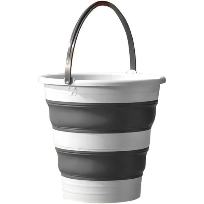 15-5-10L Portable Pliable Seau À Eau Pliant Seaux Avec Poignée Pour À ...