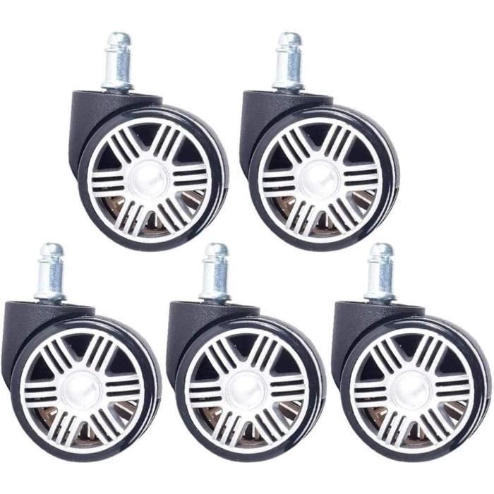 Roulettes Chaises De Bureau Roulettes M11 Tige Universelle Double Roue ...